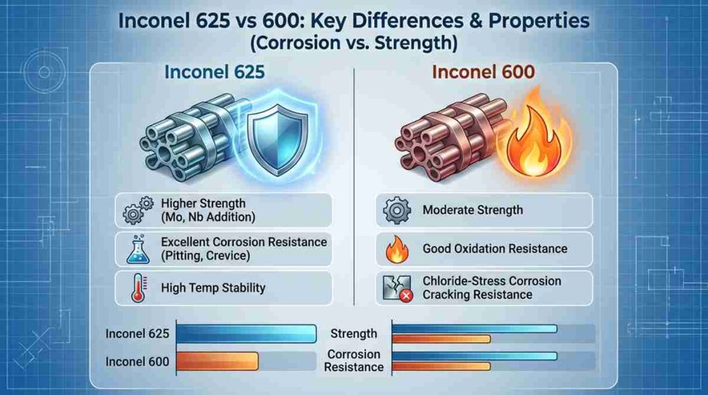 Inconel 625 vs. Inconel 600: Ein umfassender technischer Vergleich ...
