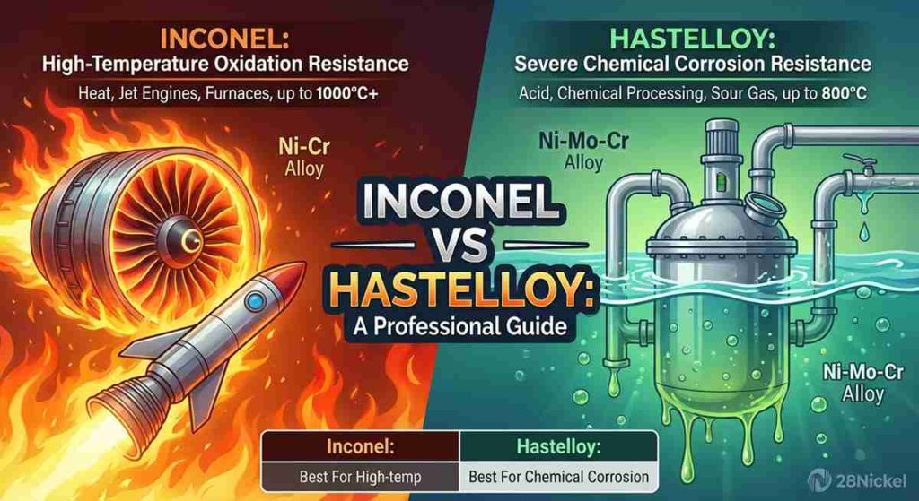 Inconel vs Hastelloy: A Professional Guide - 28Nickel