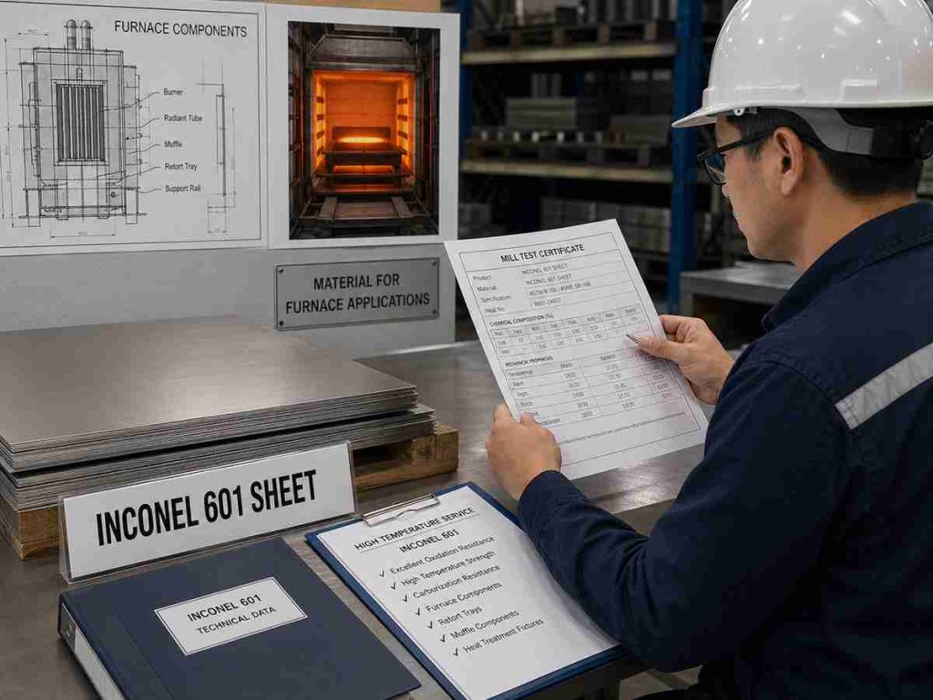 Inconel 601 Sheet for Furnace Applications? - 28Nickel